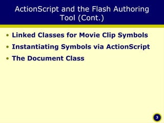 Actionscript 3 - Session 3 Action Script And Flash | PPT