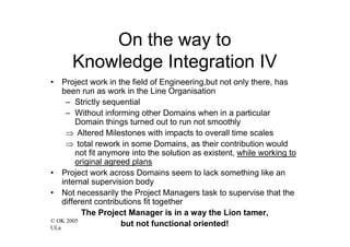 Knowledge Management and Knowledge Integration | PDF
