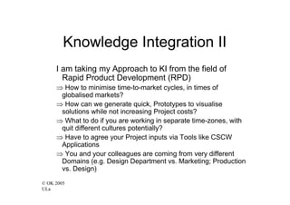 Knowledge Management and Knowledge Integration | PDF