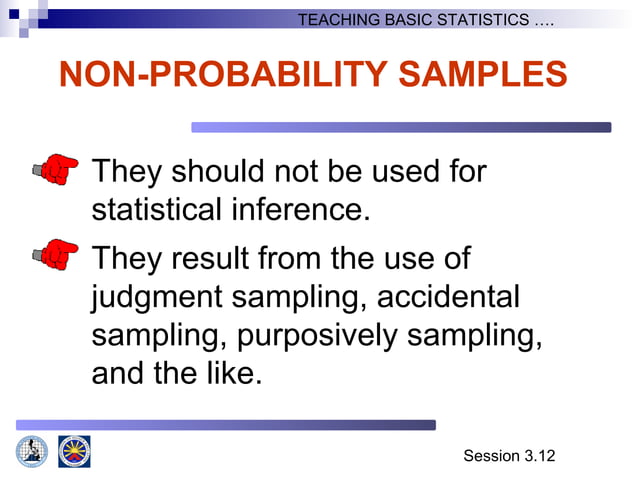 Introduction to basic concept in sampling and sampling techniques | PPT | Physics | Science