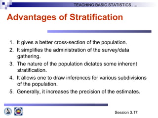 Introduction to basic concept in sampling and sampling techniques | PPT