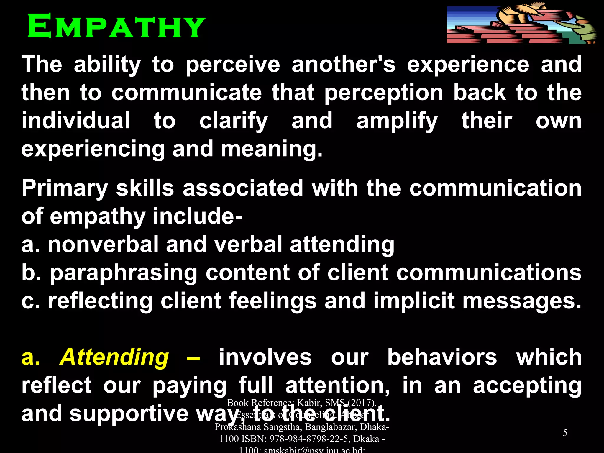 Basic Counseling Skills | PPT