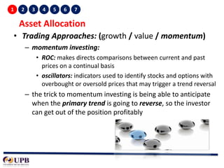 Critical Trading Approaches (session 3) | PPT