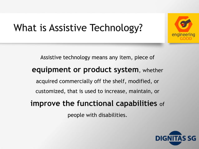 [Session 3] Engineering solutions for persons with disabilities | PPT