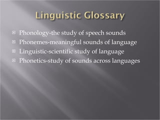 Session 3 english phonology | PPT