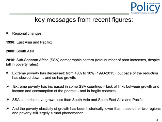 Graduation from Poverty versus Graduating from Social Protection | PPT