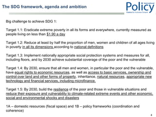 Graduation from Poverty versus Graduating from Social Protection | PPT