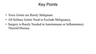 Goitre treatment and management accordingly | PPTX