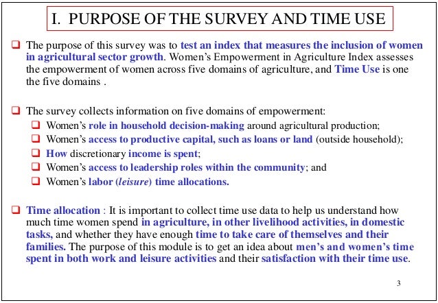 Session 3 - Hassan - Women's labor time allocation