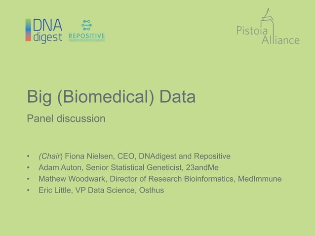 Session 3 - big (biomedical) data | PPTX