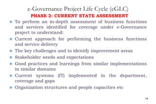 Session3 introduction to e governance project lifecycle | PDF