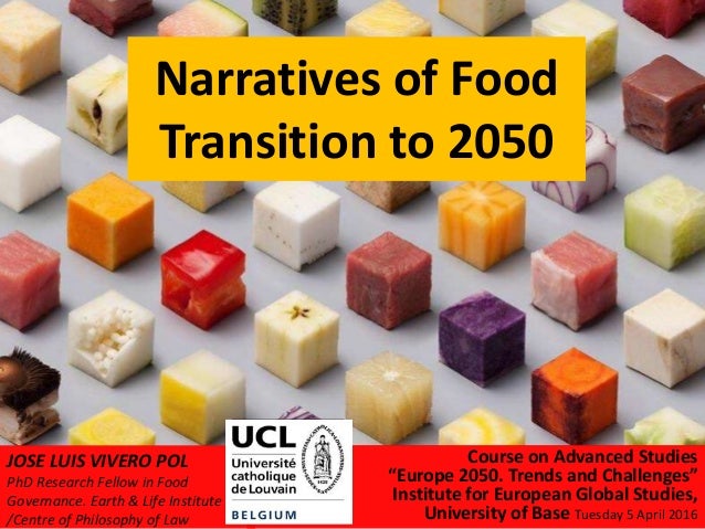 Narratives of Food Transition to 2050