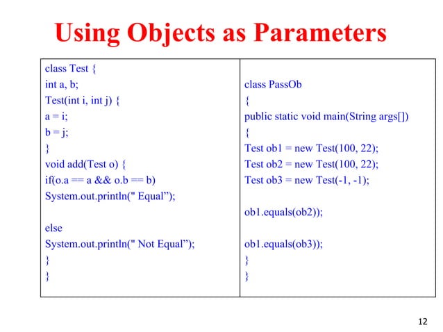 Session 3 Constructors Types Overloading Static Methodsnotes Pdf