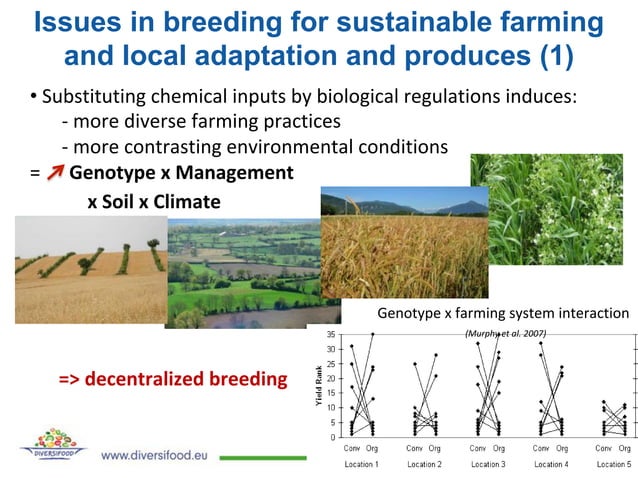 DIVERSIFOOD Final Congress - Session 3 - New approaches of plant ...