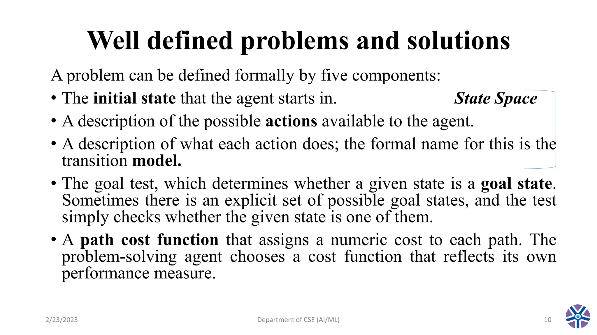 AI_Session 3 Problem Solving Agent and searching for solutions.pptx