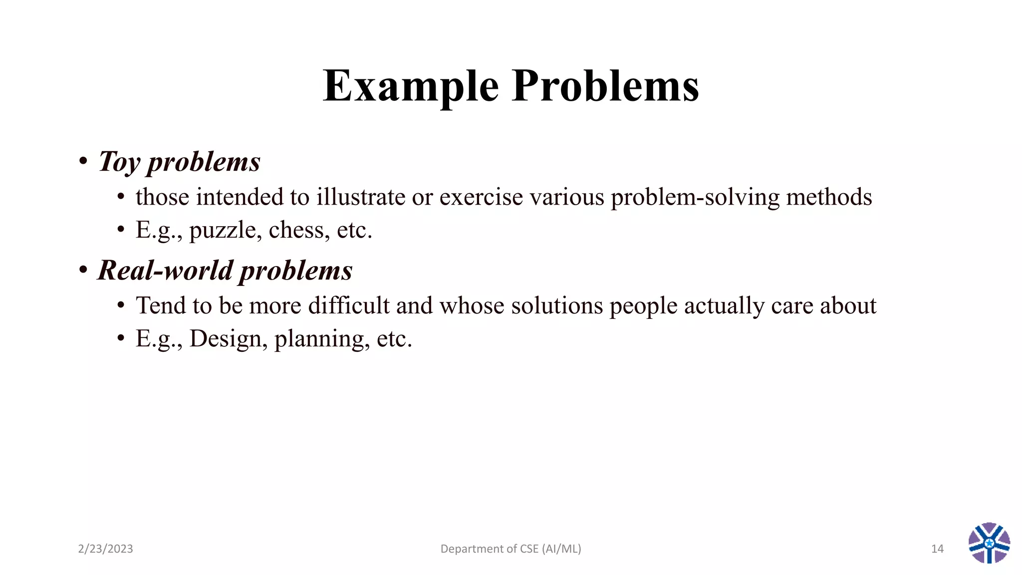 AI_Session 3 Problem Solving Agent and searching for solutions.pptx