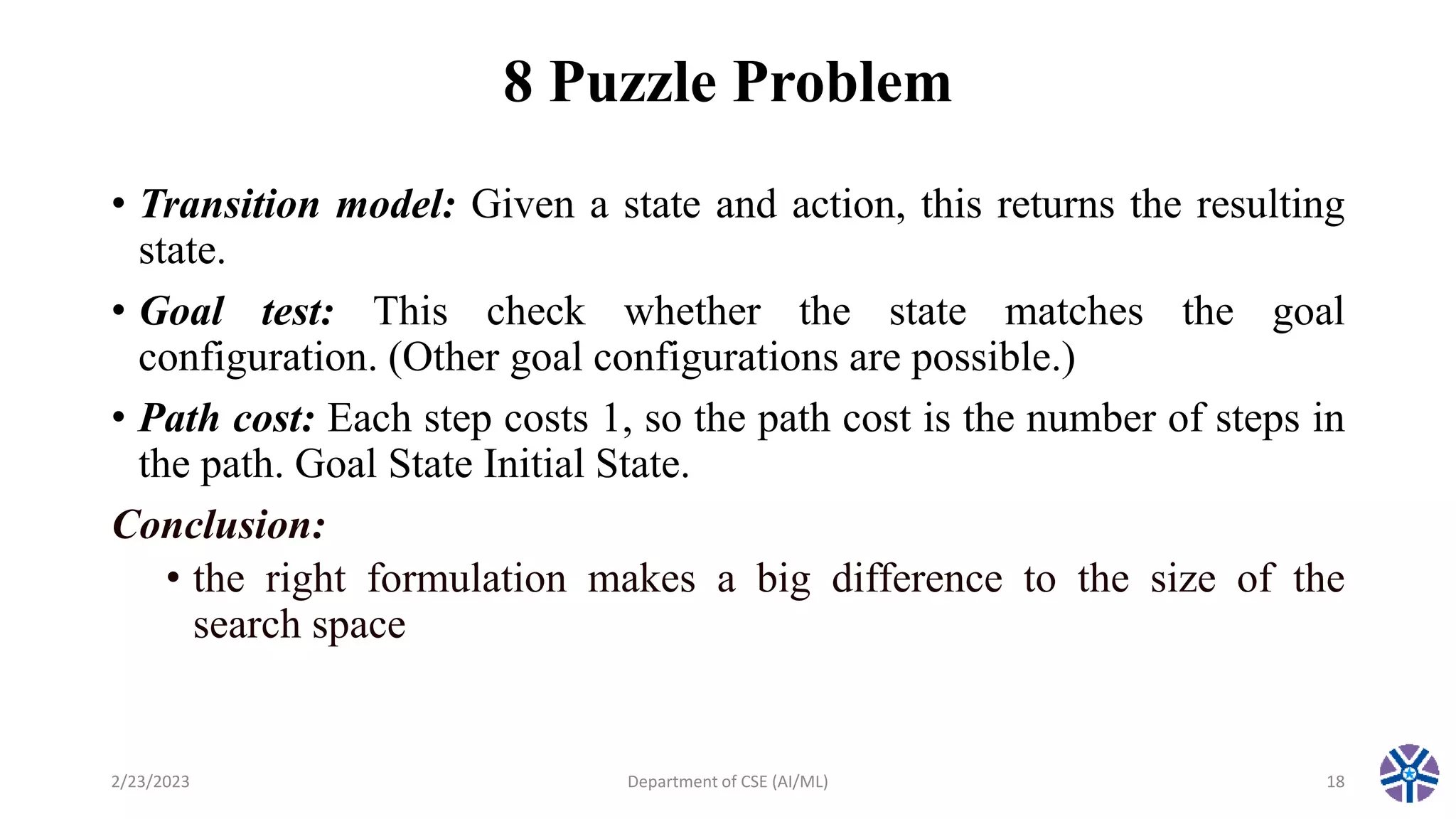 AI_Session 3 Problem Solving Agent and searching for solutions.pptx