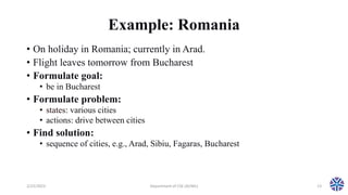 AI_Session 3 Problem Solving Agent and searching for solutions.pptx
