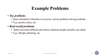 AI_Session 3 Problem Solving Agent and searching for solutions.pptx