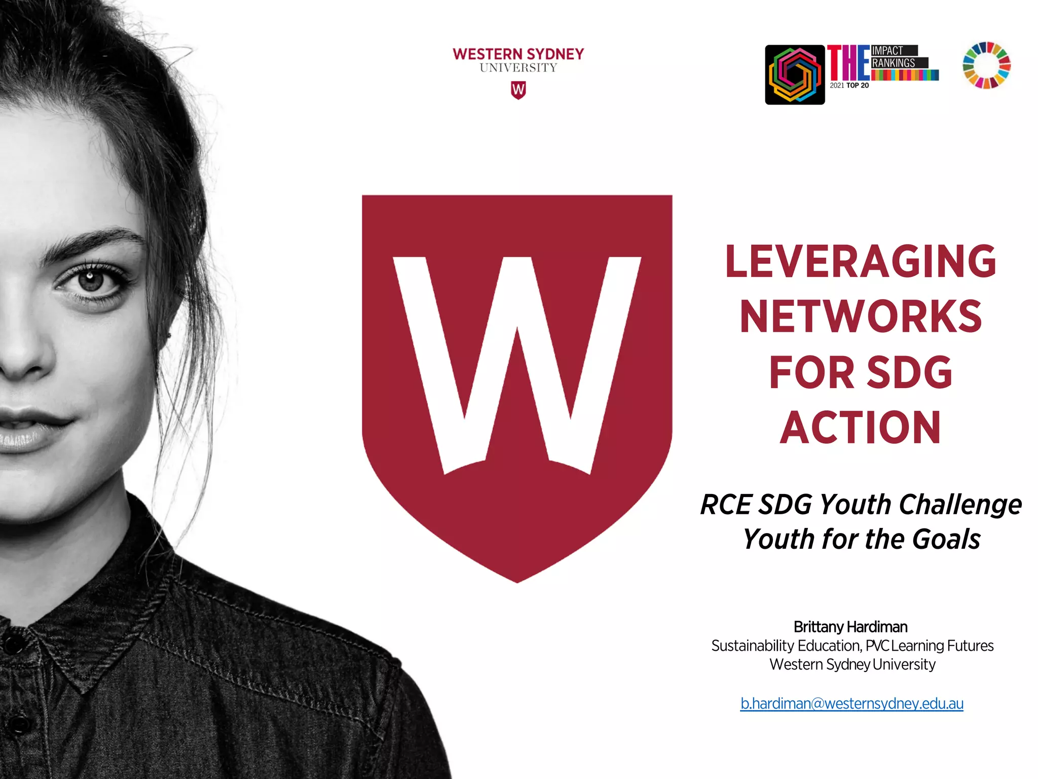 Leveraging Networks for SDG Action: RCE SDG Youth Challenge Youth for ...