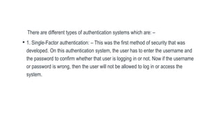 Network Security-Client Authentication.PPT