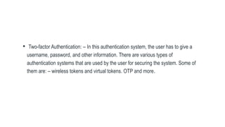 Network Security-Client Authentication.PPT