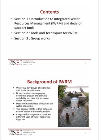 Tools and Technologies for Water Resources Planning and Climate Change ...