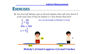 Understanding Similar Triangles and Indirect Measurement Techniques in ...
