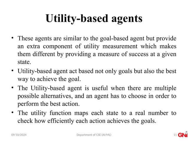 22PCOAM11: Session 3 Types of AI agent.pptx