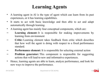 22PCOAM11: Session 3 Types of AI agent.pptx