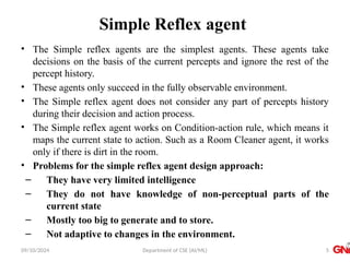 22PCOAM11: Session 3 Types of AI agent.pptx