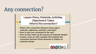 Authentic materials vs created materials | PPTX