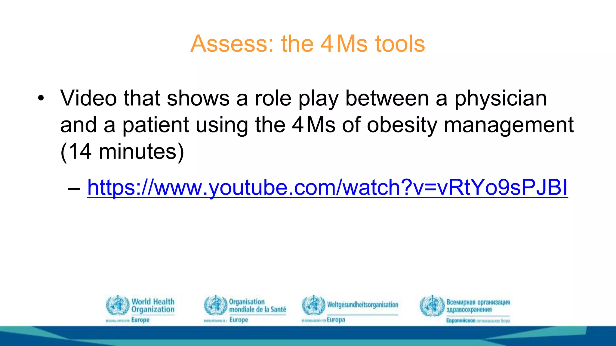 Session 4: Assess obesity-related risks and root causes of obesity | PPTX