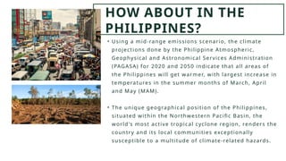 Climate Change and Public Policy in the Philippines | PPTX