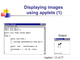 Session4 applets | PPT