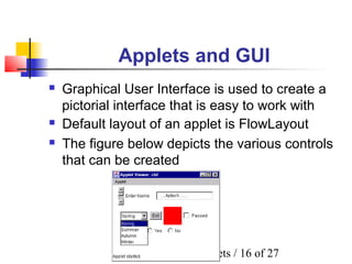 Session4 applets | PPT