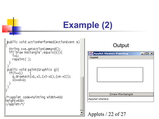 Session4 applets | PPT