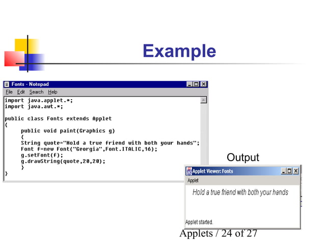 Session4 applets | PPT