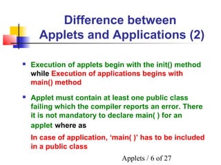 Session4 applets | PPT