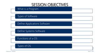 Session 4 Introduction to Operating Systems | PPSX