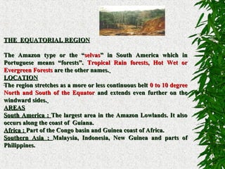 Major natural regions of the world | PPT