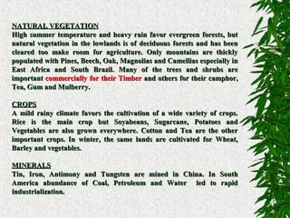 Major natural regions of the world | PPT