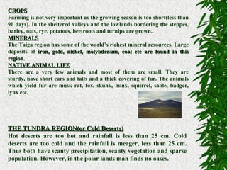 Major natural regions of the world | PPT