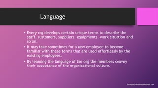 Organization Culture 2 - Soumyaa Srikrishna | PPTX