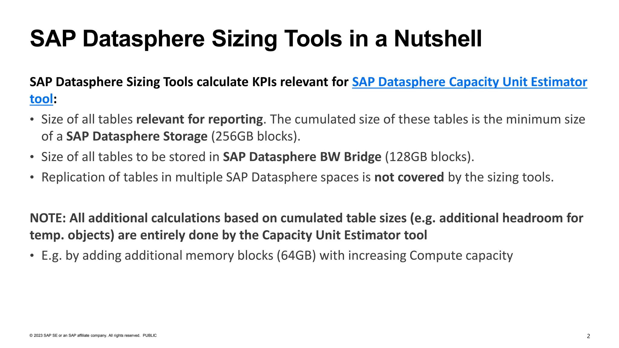 Session 4 - SAP Datasphere Sizing Webinar.pdf
