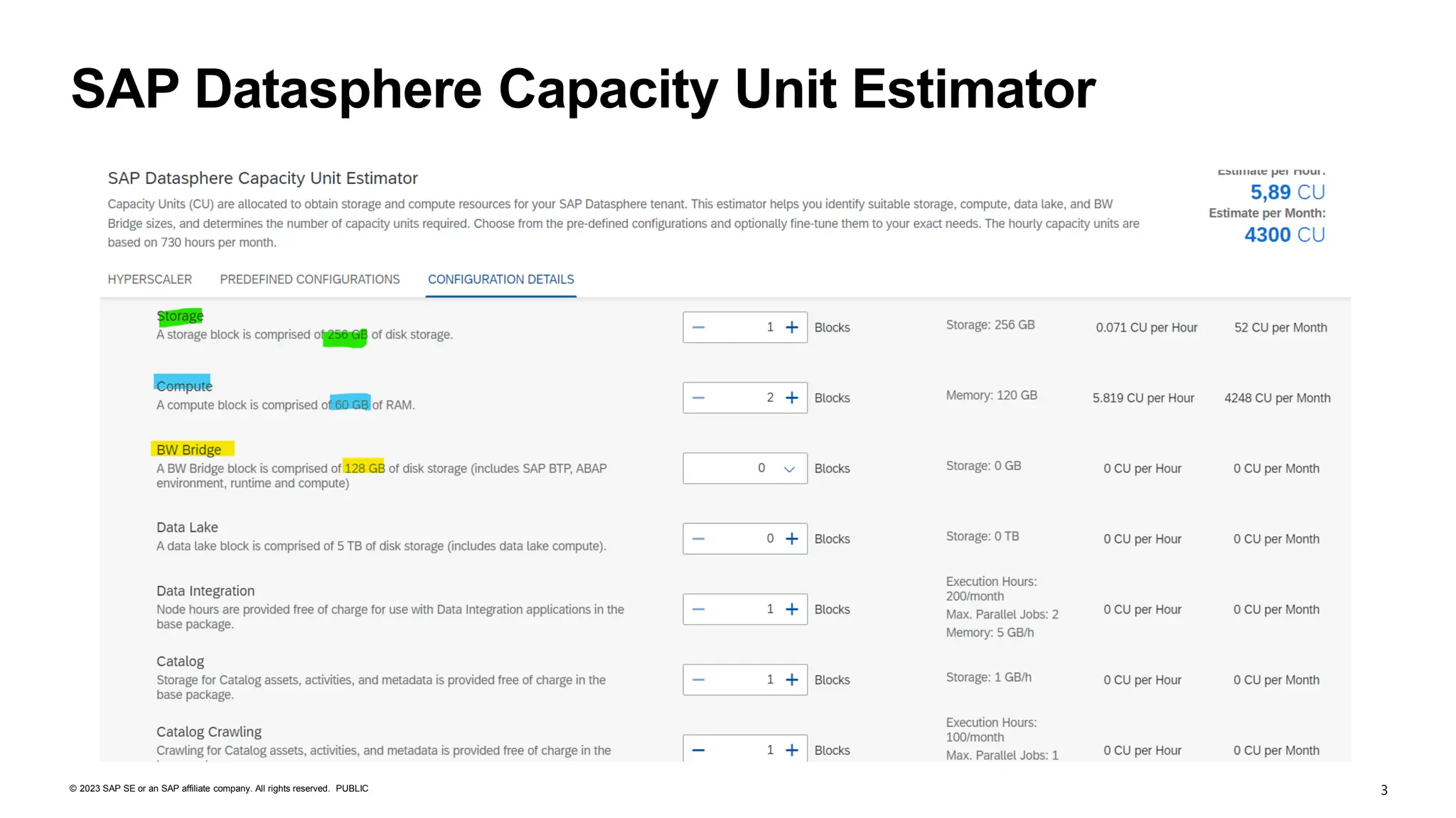 Session 4 - SAP Datasphere Sizing Webinar.pdf