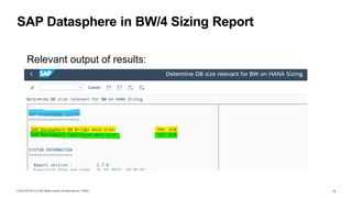 Session 4 - SAP Datasphere Sizing Webinar.pdf | Data Storage and ...