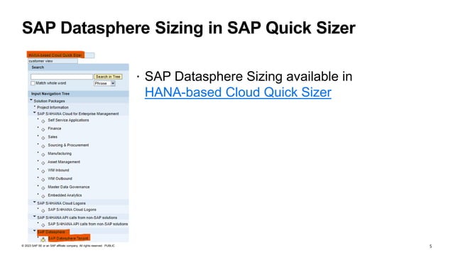 Session 4 - SAP Datasphere Sizing Webinar.pdf | Data Storage and ...