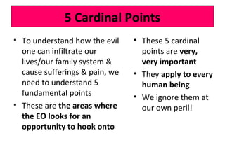 Session 4 the 5 cardinal points | PPT