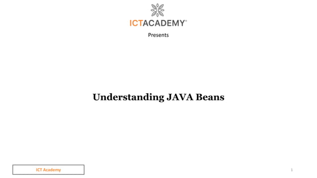Session 4 - Understanding JAVA Beans.pptx